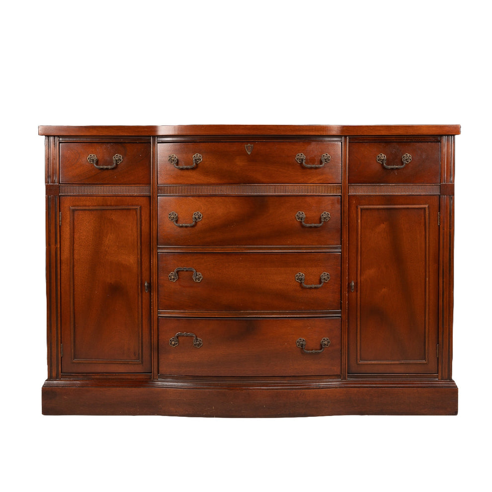 1960s Vintage Broyhill Lenoir House Mahogany Traditional Duncan Phyfe ...